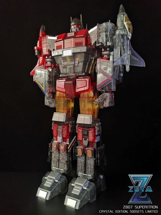 ZB-07 Superitron Combiner Crystal Edition Set of 5 Figures | Zeta Toys ...