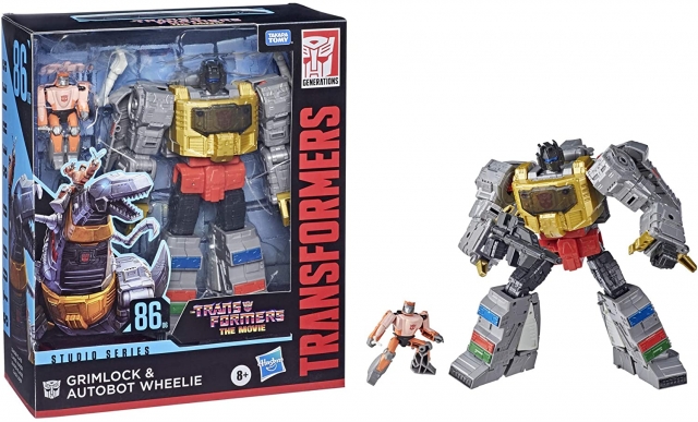 86-06 Grimlock and Wheelie | Studio Series 86 Transformers Figure | Toygeek
