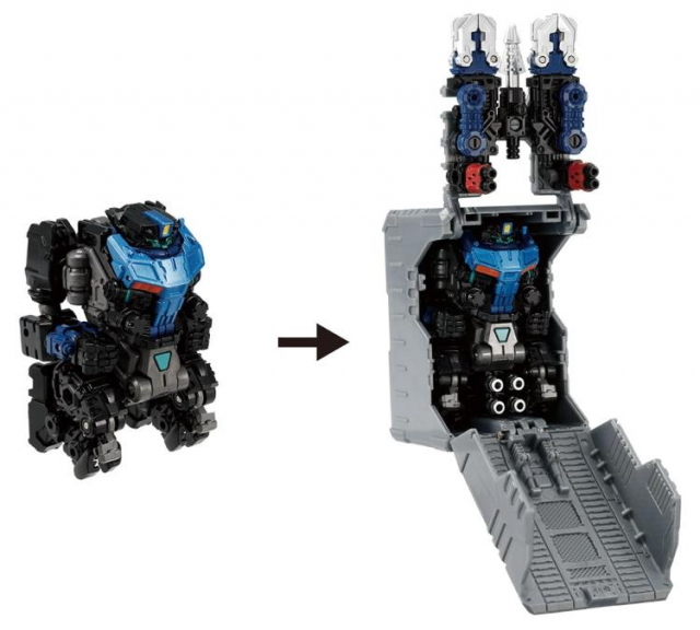 DA-70 Powered System Maneuver Epsilon and Taurus Mobile Base | Diaclone ...
