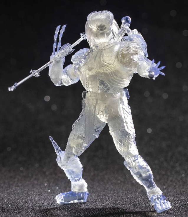 Scar Predator Invisible Version 1:18 Scale | Alien Vs Predator | Hiya Toys