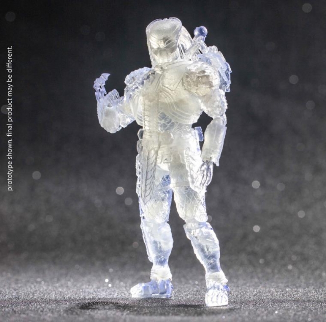 Scar Predator Invisible Version 1:18 Scale | Alien Vs Predator | Hiya Toys