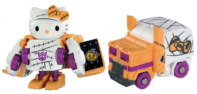 QTC-01H Hello Kitty Halloween Edition 2015 | Q Transformers Figure by ...