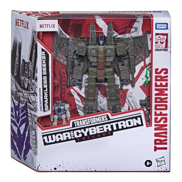 Sparkless Seeker Battle 3-Pack | Transformers Netflix War for Cybertron ...