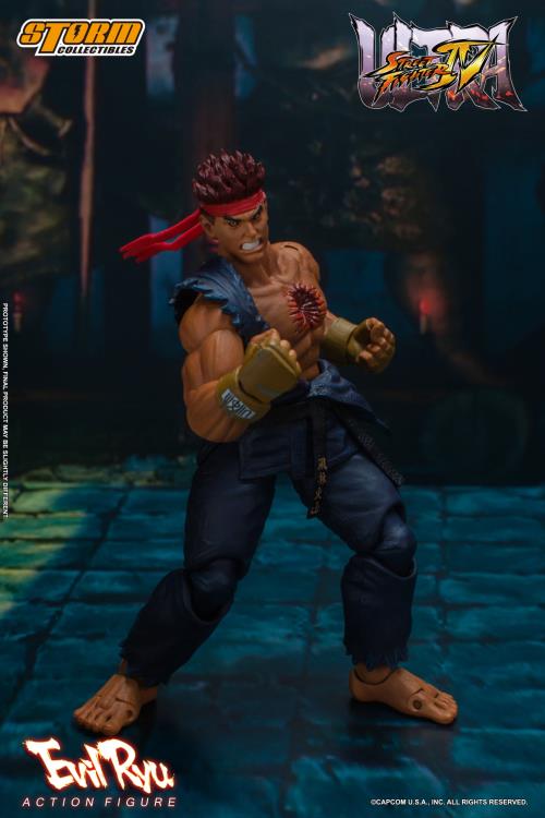 Evil Ryu 1/12 Scale Figure | Ultra Street Fighter IV | Storm Collectibles