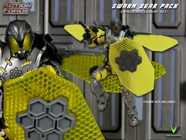 Swarm Gear Pack Accessory Set 1/12 Scale | Action Force | Valaverse