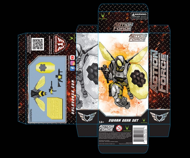 Swarm Gear Pack Accessory Set 1/12 Scale | Action Force | Valaverse