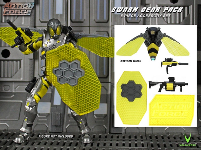 Swarm Gear Pack Accessory Set 1/12 Scale | Action Force | Valaverse