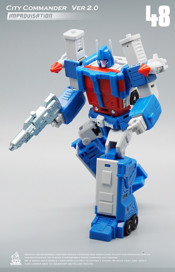MF-48 City Commander Improvisation 2.0 | Mech Fans Toys | Toygeek