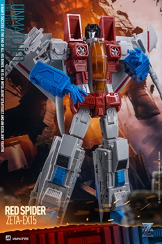 EX15 Red Spider, EX16 Thundermaker and EX17 Sky Gull Set of 3 | Zeta Toys