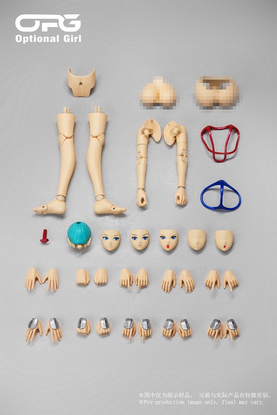 OPG-01 Optional Girl M3 Version | Alien Attack | TFSource