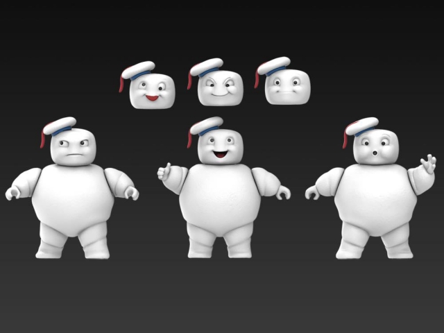 Mini Stay Puft Marshmallow Man Set of 3 | Ghostbusters: Afterlife ...