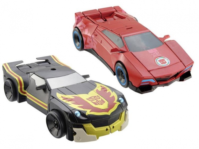 TAVVS04 Sideswipe and Stepper | Transformers Adventure | Takara Tomy
