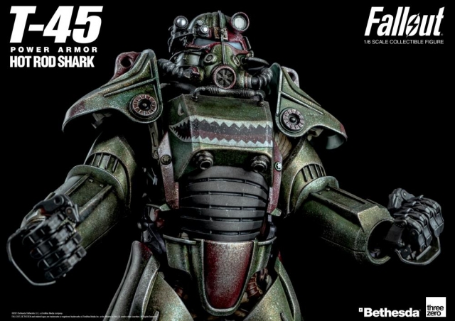 T-45 Hot Rod Shark 1:6 Scale Power Armor Pack | Fallout | Threezero