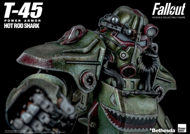 T-45 Hot Rod Shark 1:6 Scale Power Armor Pack | Fallout | Threezero