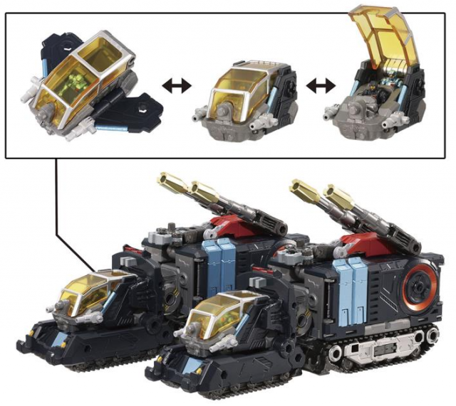 DA-80 Big Powered GV Verse Caliber Version | Diaclone Reboot