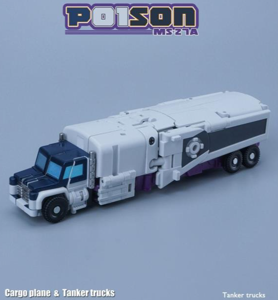 MS-27A Poison Triple Changer | MFT Transformation | Mechanic Toys