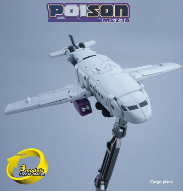 MS-27A Poison Triple Changer | MFT Transformation | Mechanic Toys