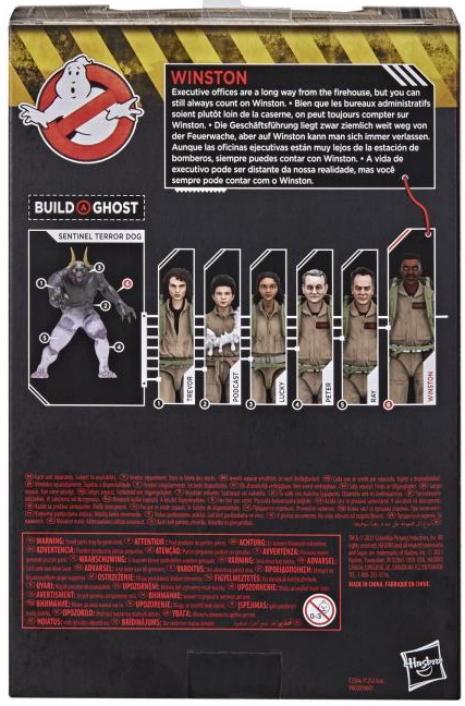 Winston Zeddemore 6-Inch Scale Sentinel Terror Dog BAF | Ghostbusters ...