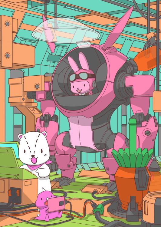 Mech Mech Zoo Set of 3 Model Kits | Milk Company