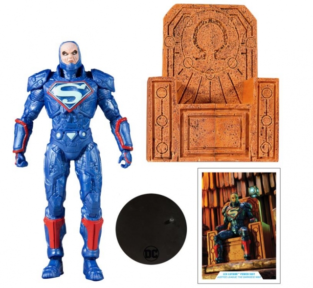Lex Luther Power Suit Blue Version 7-inch Scale Justice League: The ...