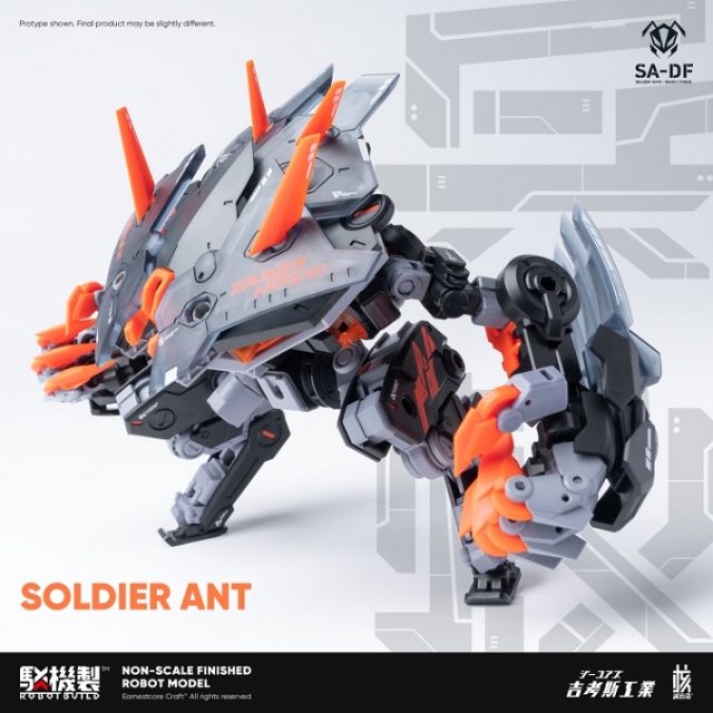 RB-05 Kai Soldier Ant Model Kit | Robot Build | Earnestcore Craft, Wave