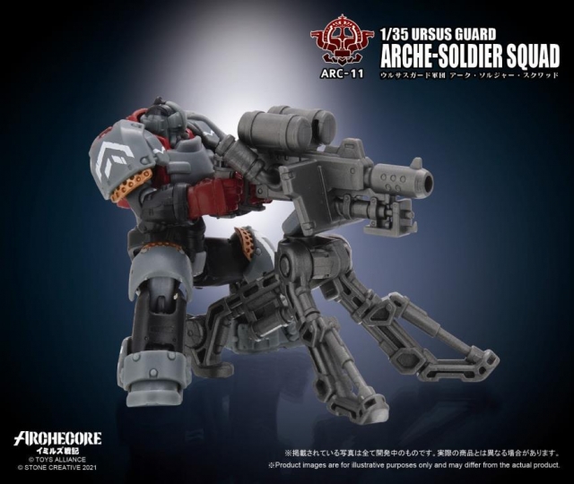 ARC-11 Ursus Guard ARCHE-Soldier Squad 1:35 Scale | ARCHECORE