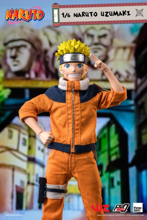 Naruto Uzumaki FigZero 1:6 Scale Figure | Naruto: Shippuden | Threezero