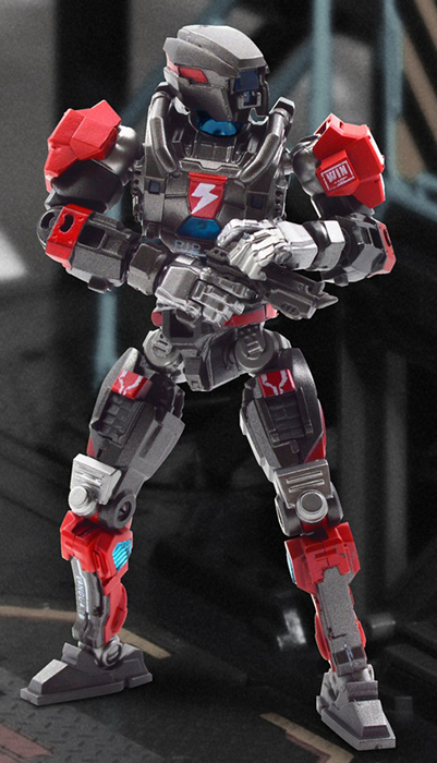 MP-03 Special Force Types Mecharms Brave 13 Team | Mecha Project ...