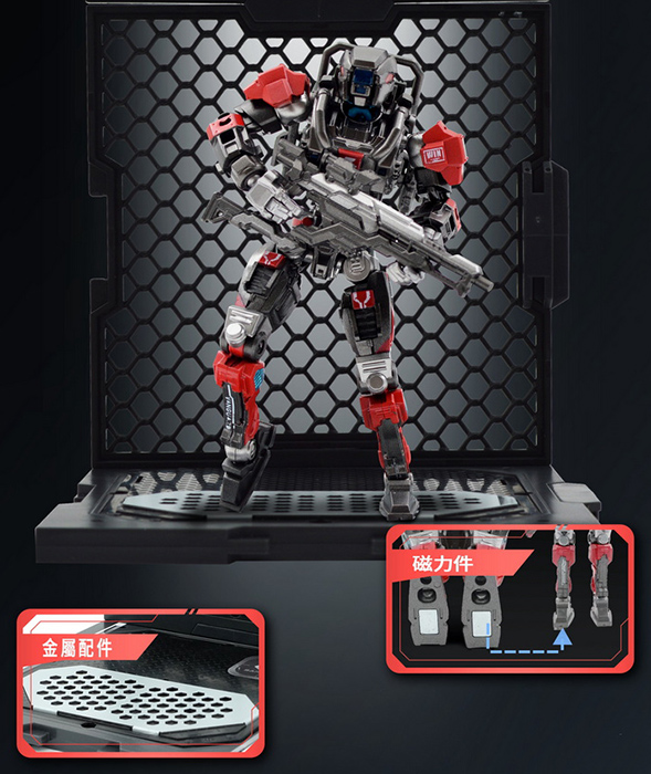 MP-03 Special Force Types Mecharms Brave 13 Team | Mecha Project ...