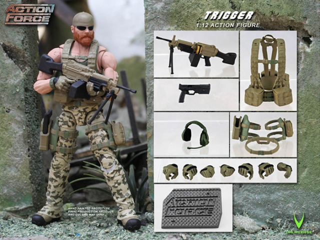 Trigger 1/12 Scale | Action Force | Valaverse