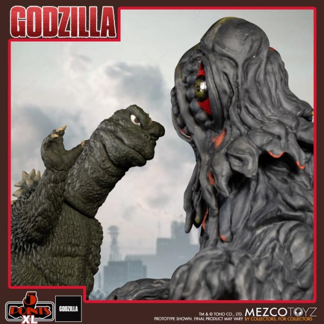 Godzilla and Hedorah Final and Flying Forms 5 Points XL | Godzilla vs ...