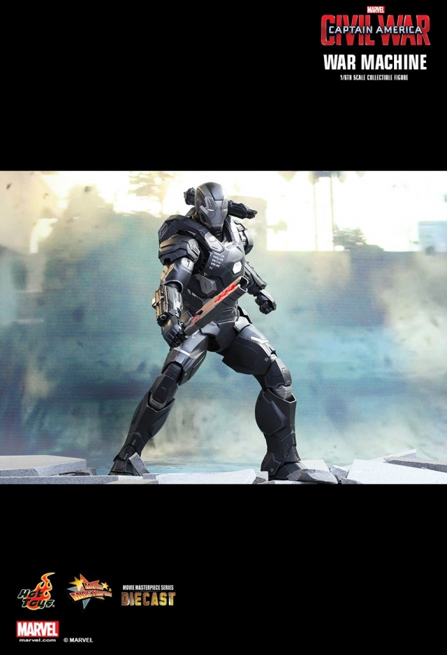 Captain America Civil War War Machine Mark III 1:6 Scale | Hot Toys ...