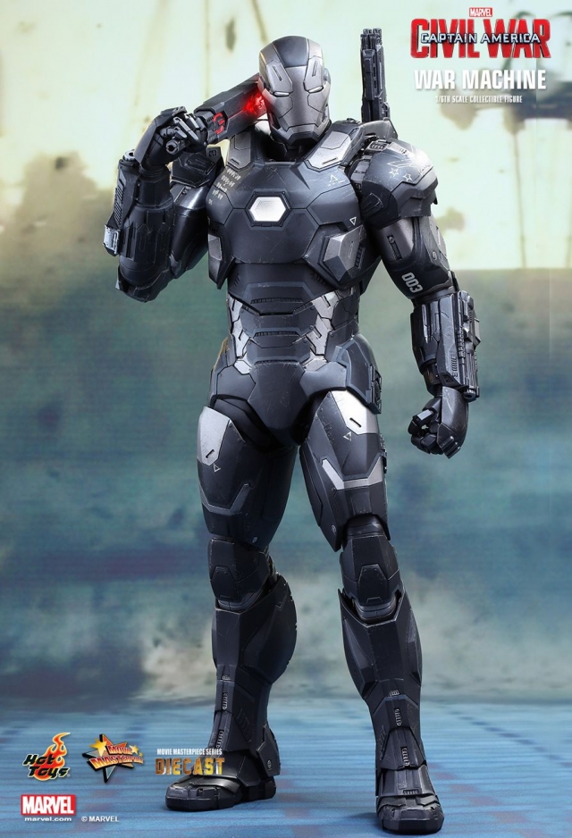 Captain America Civil War War Machine Mark III 1:6 Scale | Hot Toys ...