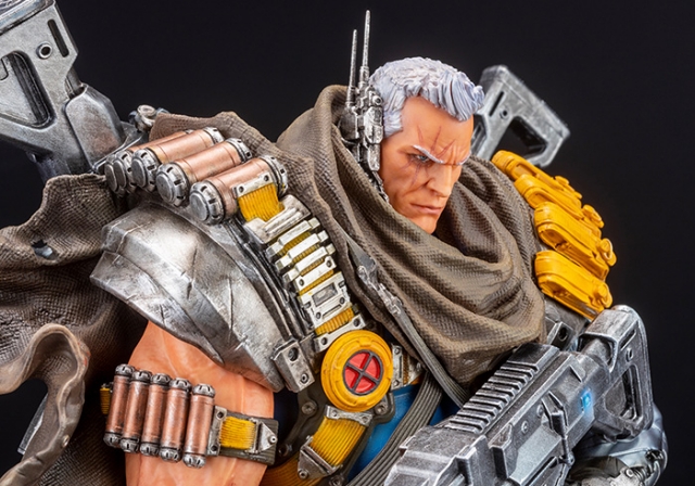 Cable Limited Edition Fine Art Signature Statue | Marvel | Kotobukiya