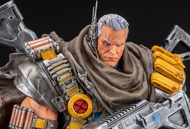 Cable Limited Edition Fine Art Signature Statue | Marvel | Kotobukiya