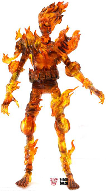 Judge Fire 1/18 Scale PX Previews Exclusive | 2000 A.D. Judge Dredd ...