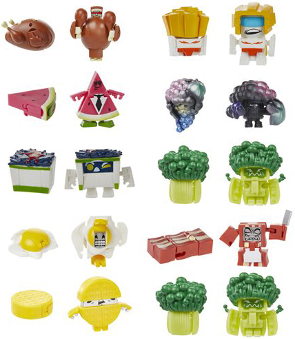 Hunger Hub and Gamer Geeks Box of 20 | Transformers BotBots | Hasbro