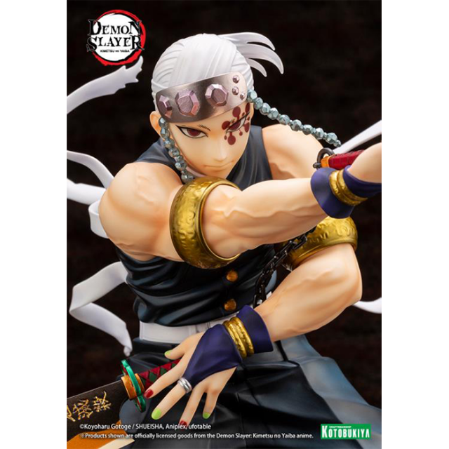Tengen Uzui ArtFX J 1/8 Scale | Demon Slayer: Kimetsu No Yaiba | Kotobukiya