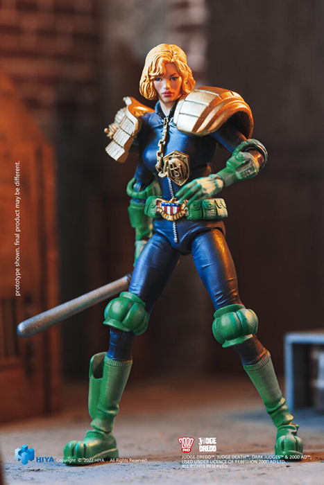 Judge Anderson 1/18 Scale PX Previews Exclusive | 2000 A.D. Judge Dredd ...