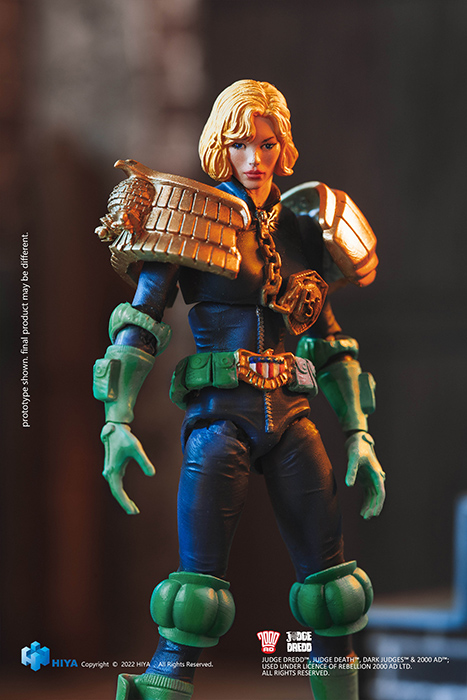 Judge Anderson 1/18 Scale PX Previews Exclusive | 2000 A.D. Judge Dredd ...