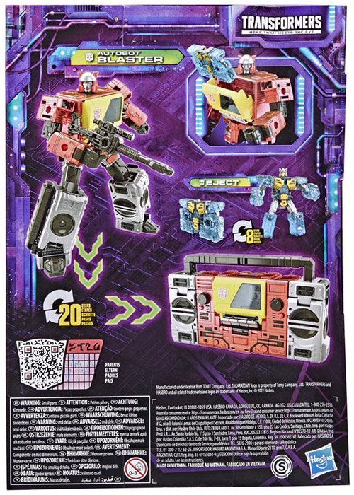 Blaster | Transformers Legacy Figure by Hasbro | Toygeek