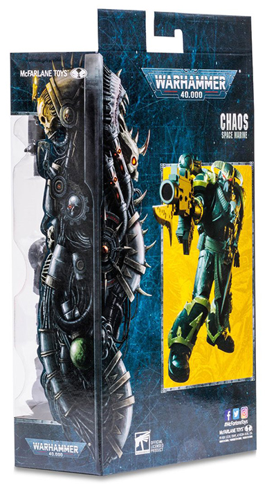 Chaos Space Marine 7-inch Scale | Warhammer 40K | McFarlane Toys