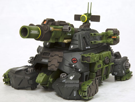 RMZ-27 Cannon Tortoise Model Kit 1/72 Scale | Zoids Highend Master ...