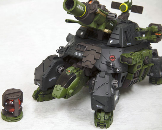 RMZ-27 Cannon Tortoise | Zoids Model Kit by Takara Tomy Kotobukiya ...