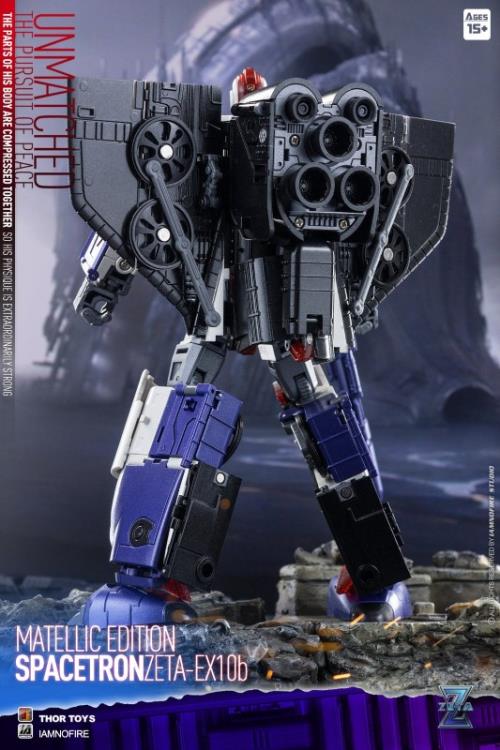 EX10B Spacetron Metallic Version | Zeta Toys 3rd Party Combiner ...