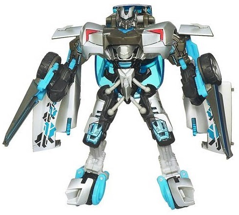 Hunters Rumble Exclusive Sideswipe vs Barricade Deluxe Class ...