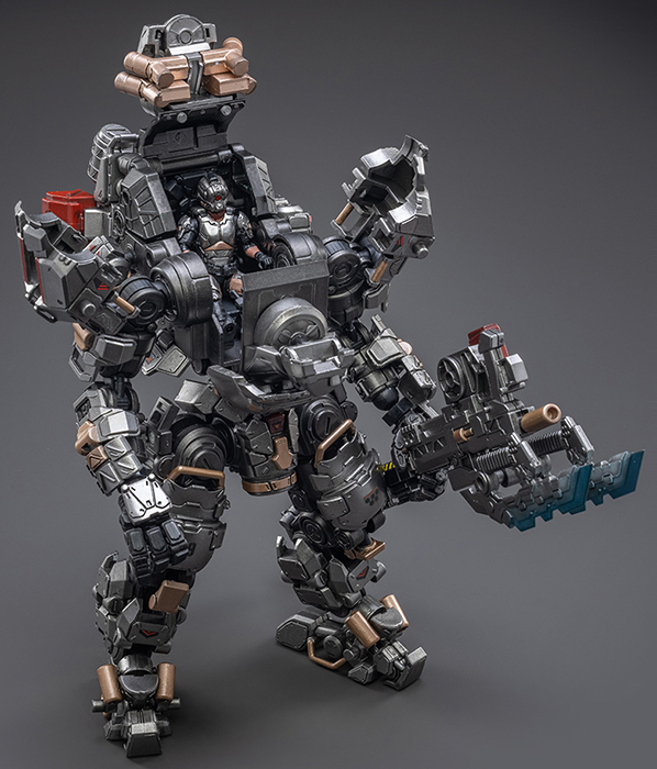 Steelbone 09 Fighting Mecha Silver Guardian | Joy Toy Dark Source