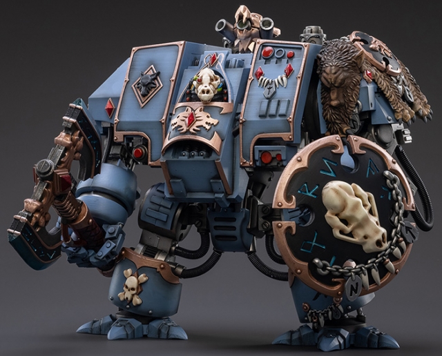 Space Wolves Venerable Dreadnought Brother Hvor 1/18 Scale | Warhammer ...