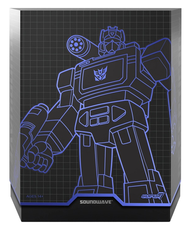 Soundwave G1 Version 7-inch Scale | Transformers Ultimates | Super7