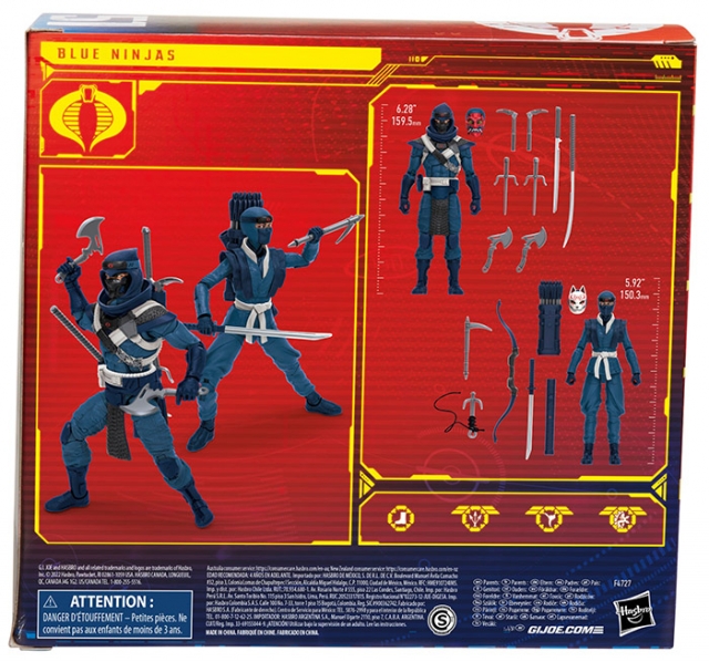 Blue Ninjas 6-Inch Scale | G.I. Joe Classified Series